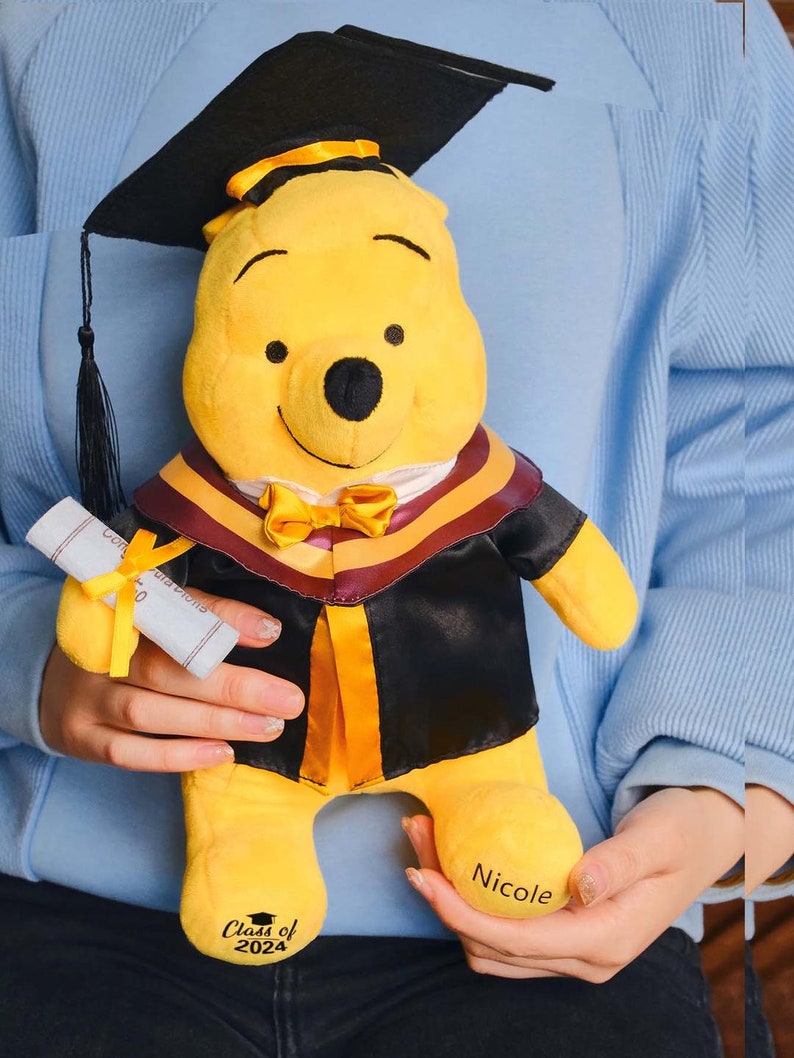 Personalized Grad. Bear Custom Graduation Gift, Custom Bear With ...