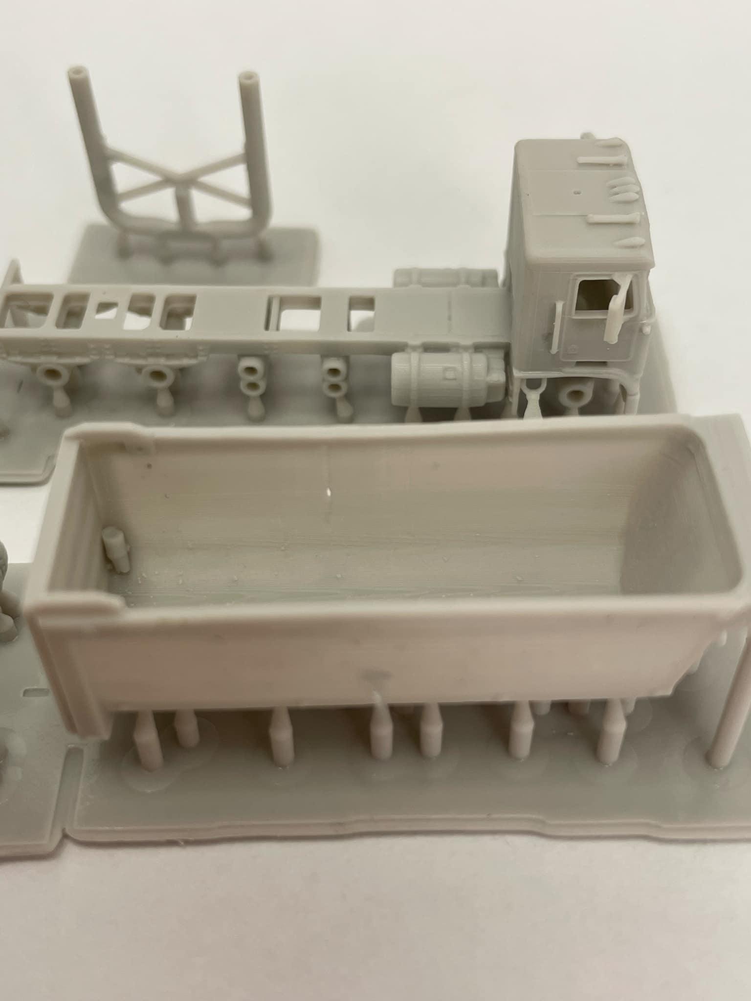 N Scale 4 Axle Cab Over K100 Dump Truck Kit - Etsy