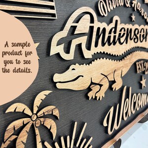 Alabama Custom Name Sign, Alabama State Gifts, Alabama Themed Welcome ...