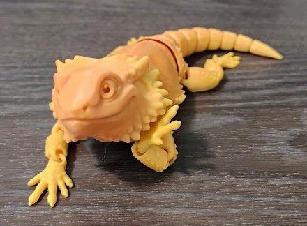 Articulated Bearded Dragon 3D Print - Etsy