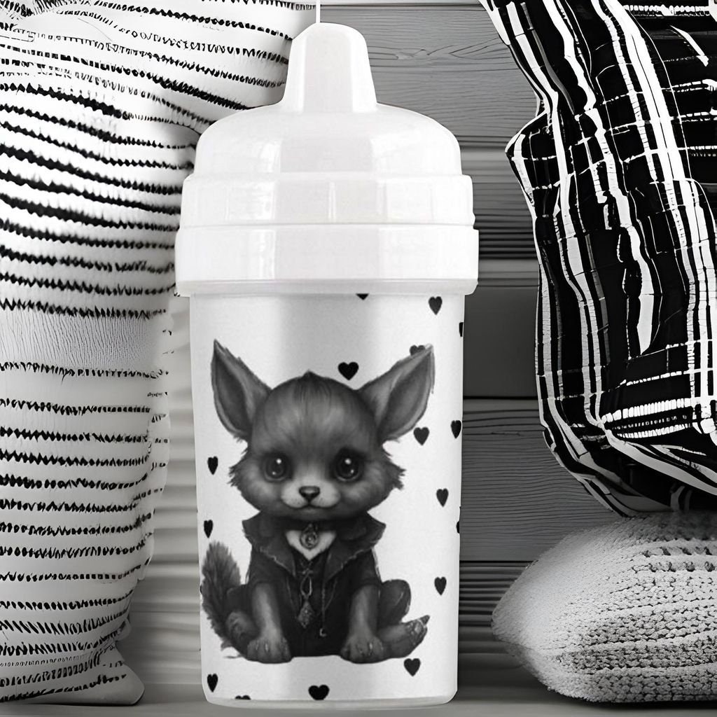 Gothic Baby Sippy Cup, Goth Baby Shower Gift, Gothic Baby Stuff ...