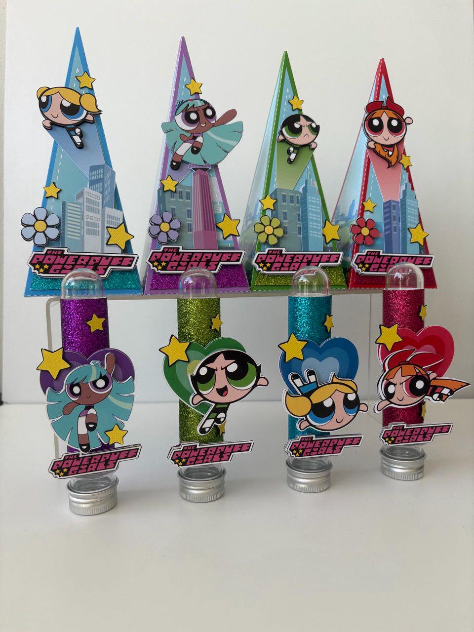 Power Puff Girls Party Favor Boxes, Custom Treat Boxes - Etsy