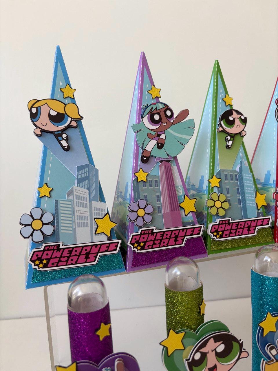 Power Puff Girls Party Favor Boxes, Custom Treat Boxes - Etsy