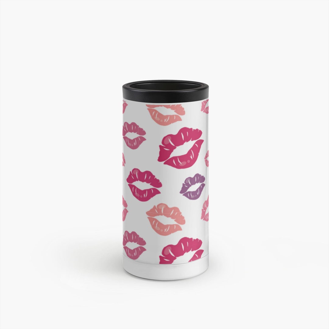 Lips Slim Can Coolers Koozie - Etsy