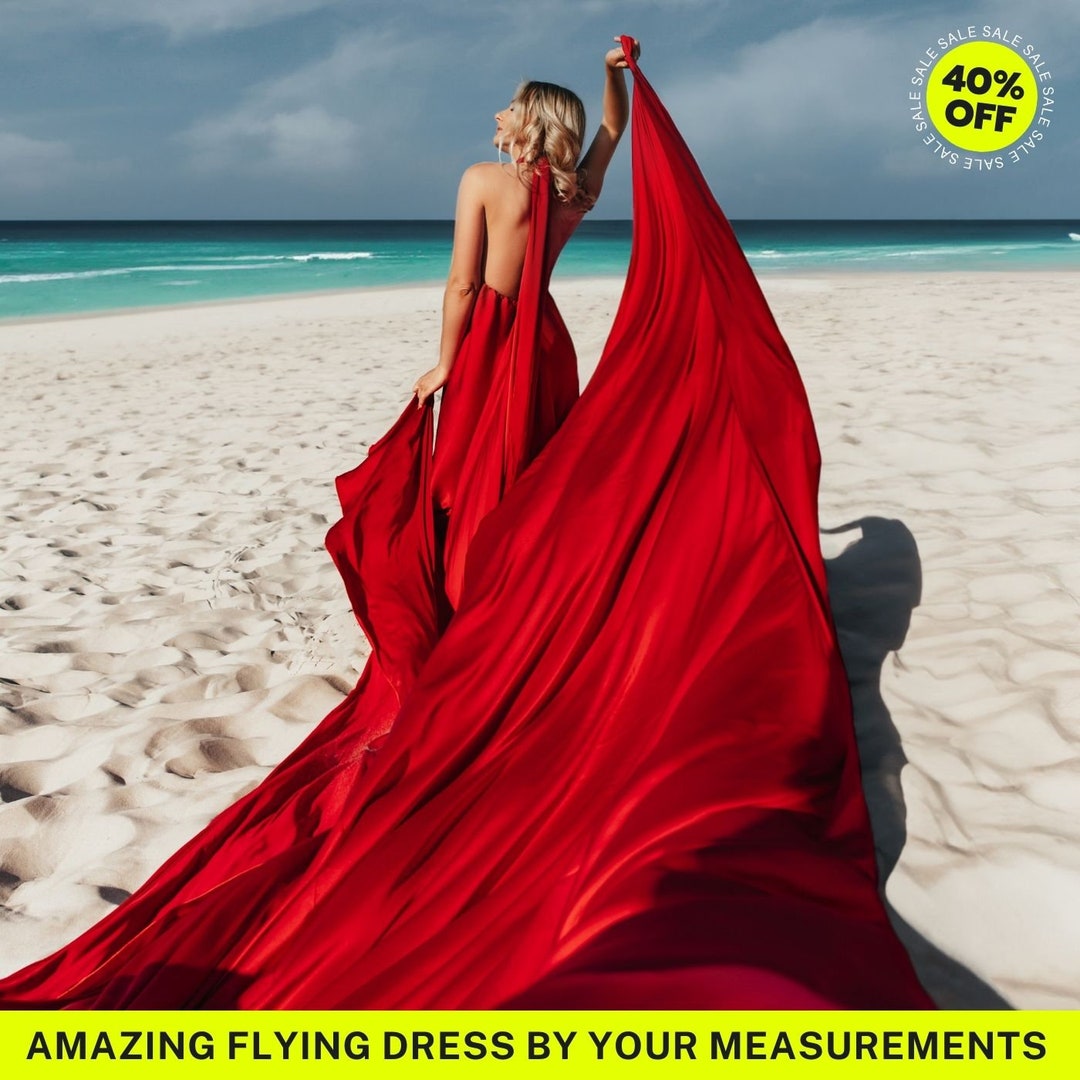 Infinity Flying Dress in 20 Colors Long Flying Dress Red Flying Dress ...