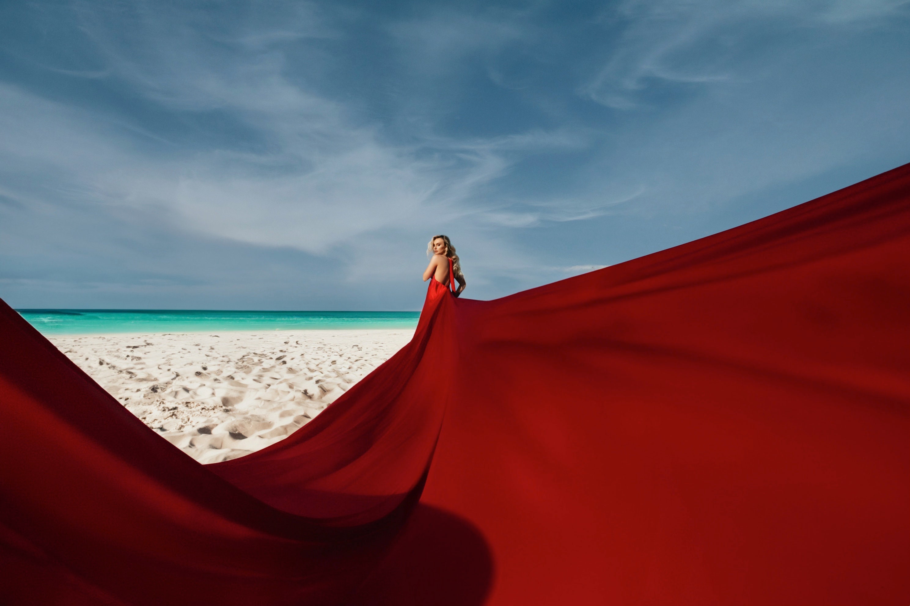 Infinity Flying Dress in 20 Colors Long Flying Dress Red Flying Dress ...