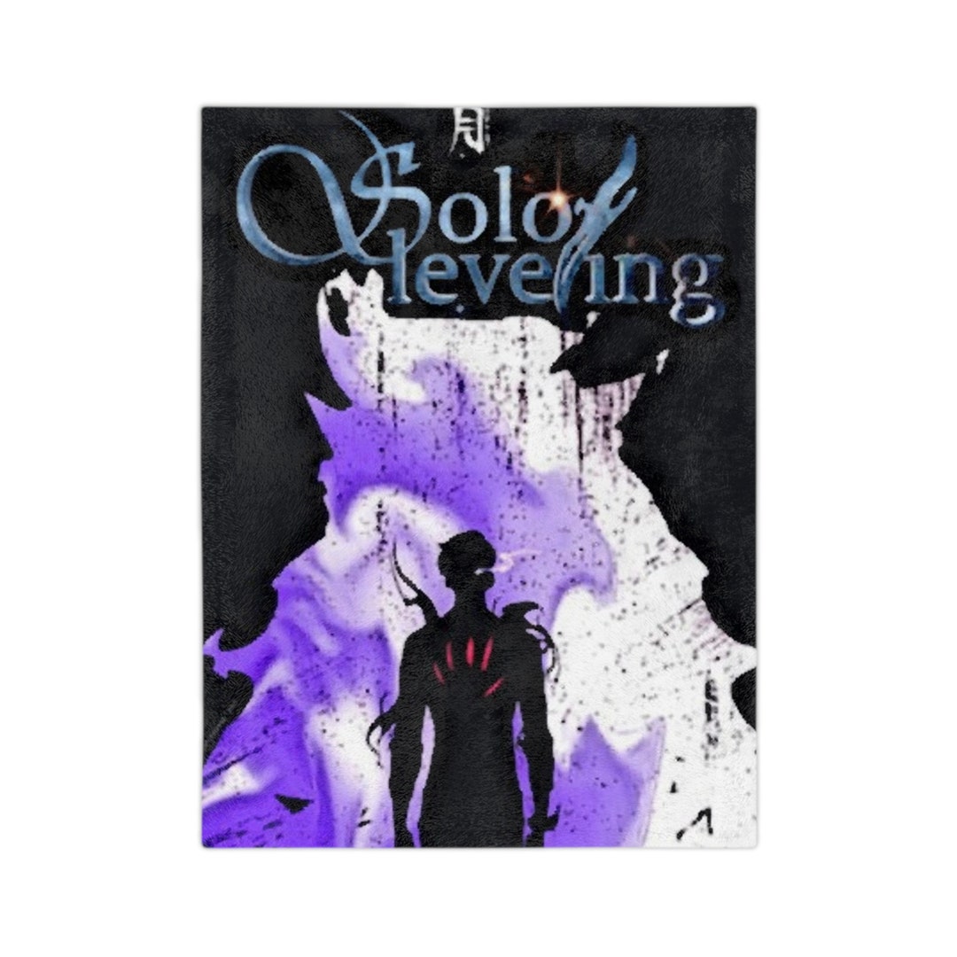 Anime Blanket Solo Leveling Sung Jin-woo Inspired - Etsy