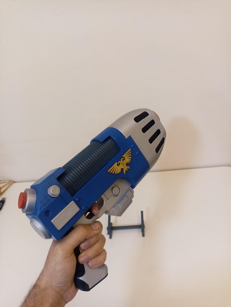 Warhammer 40k Inspired Plasma Pistol Spacemarine Prop 3D Printed - Etsy