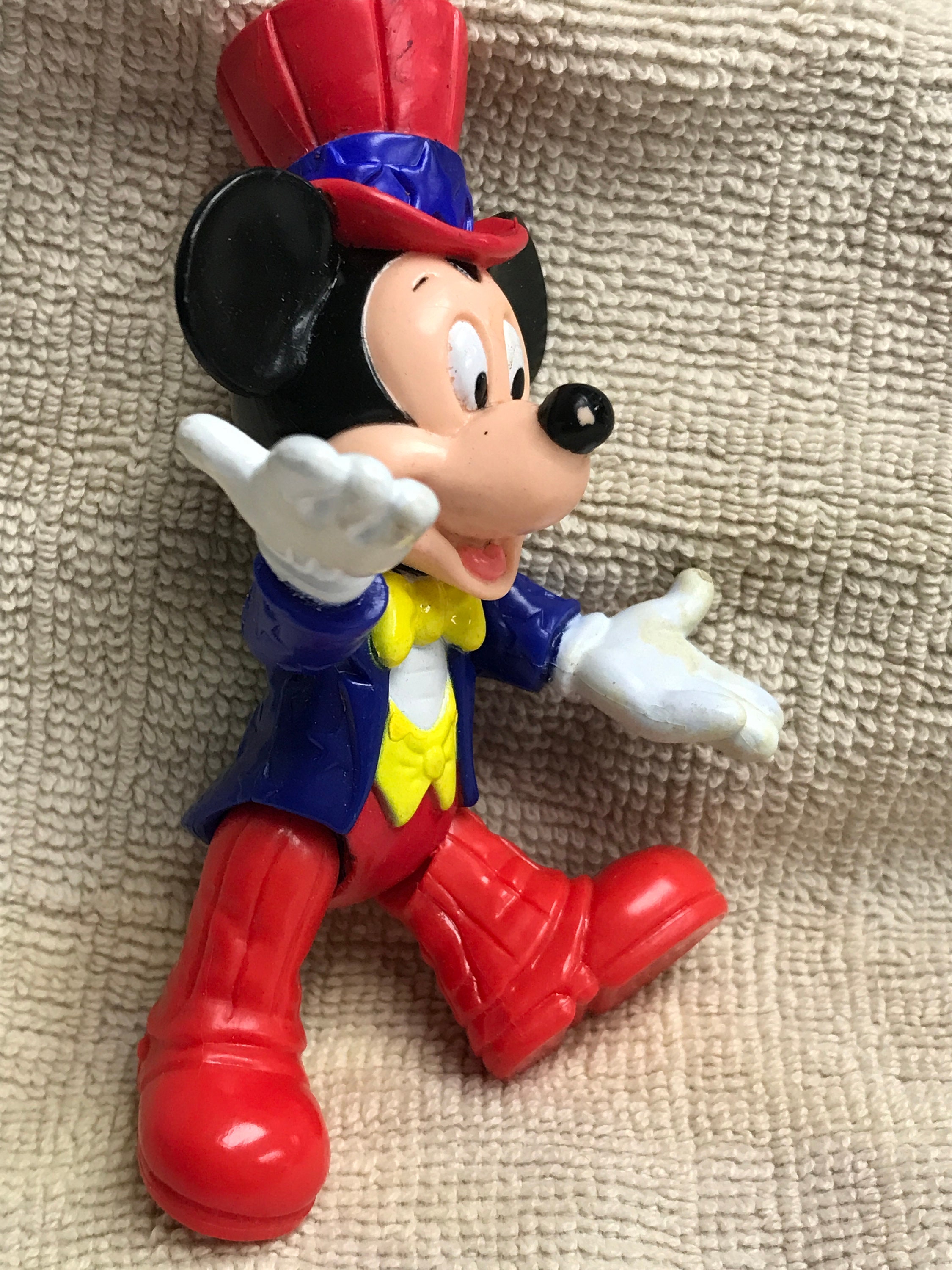 Vintage 1990s EPCOT Center Mickey Mouse Figure - Etsy