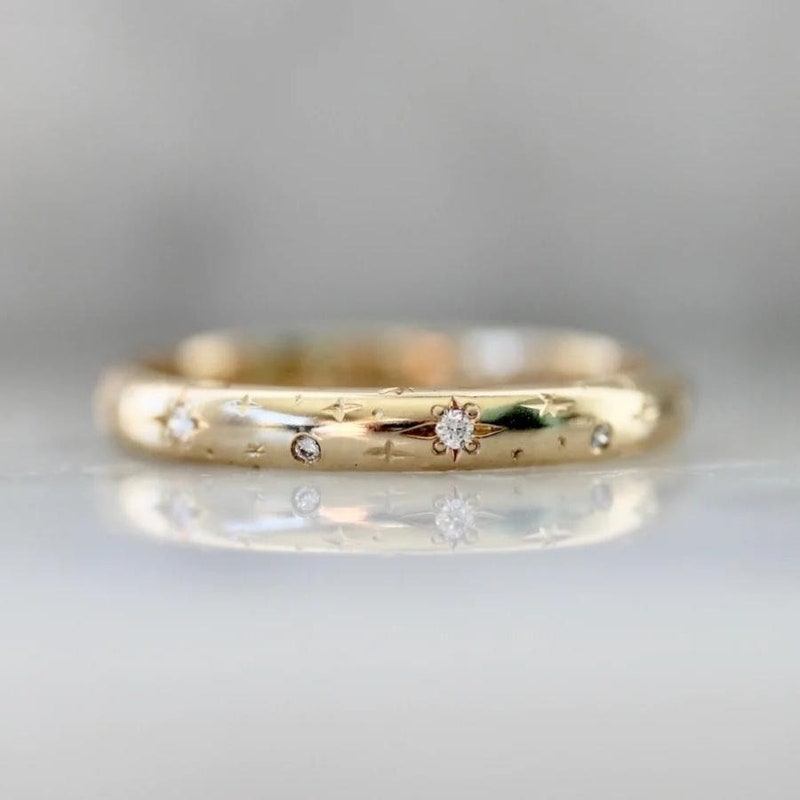 Solid Gold Ring - Etsy