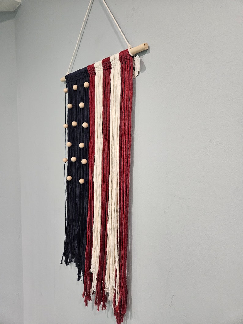 Macrame Flag - Etsy
