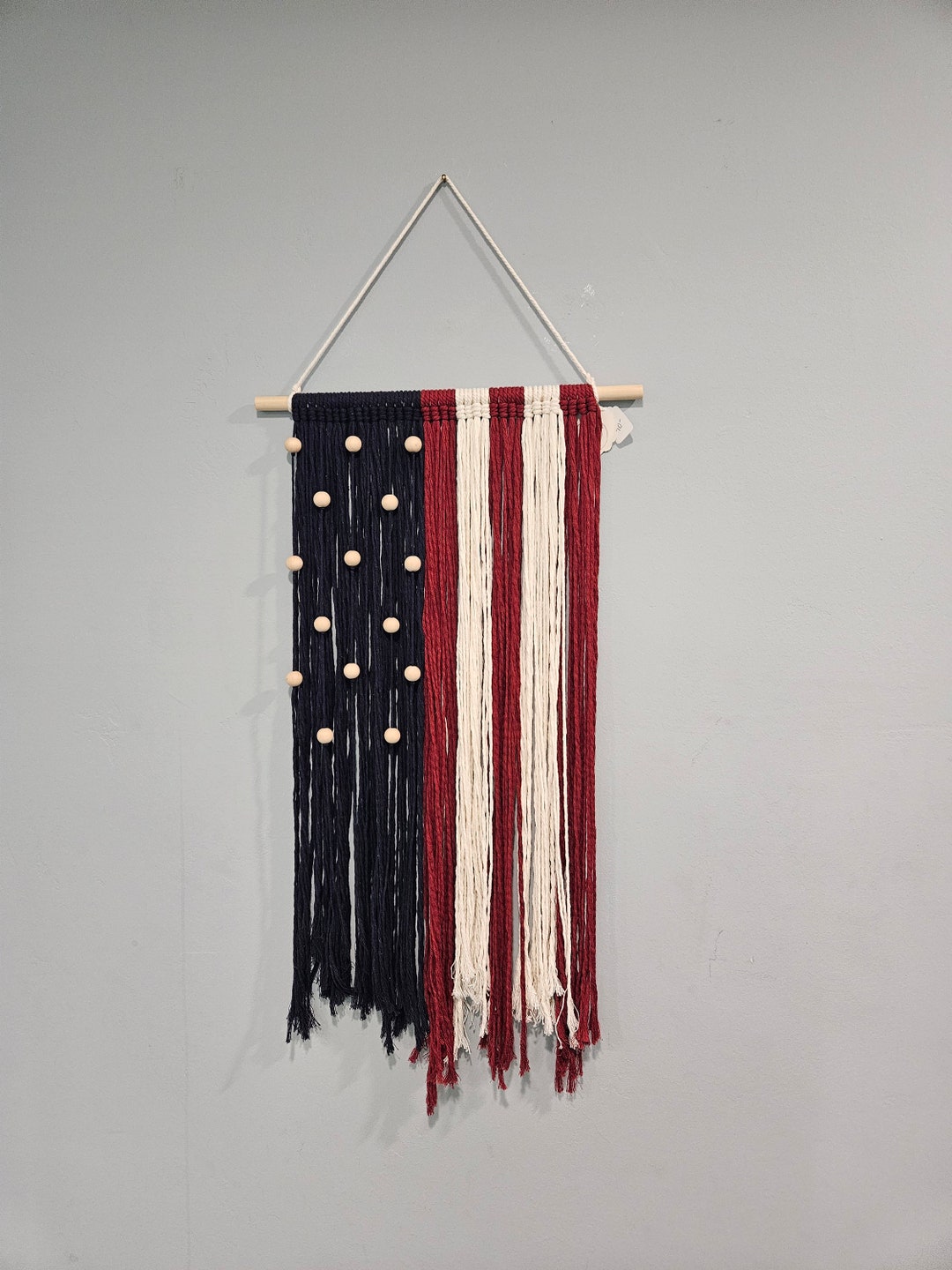 Macrame Flag - Etsy