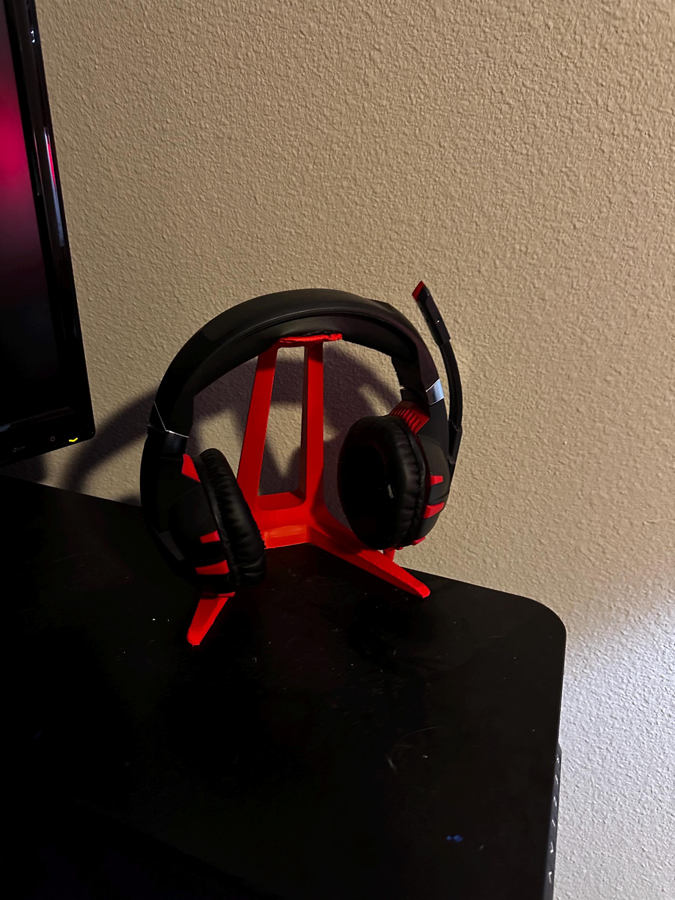 3D Printed Headphone Stand - Etsy