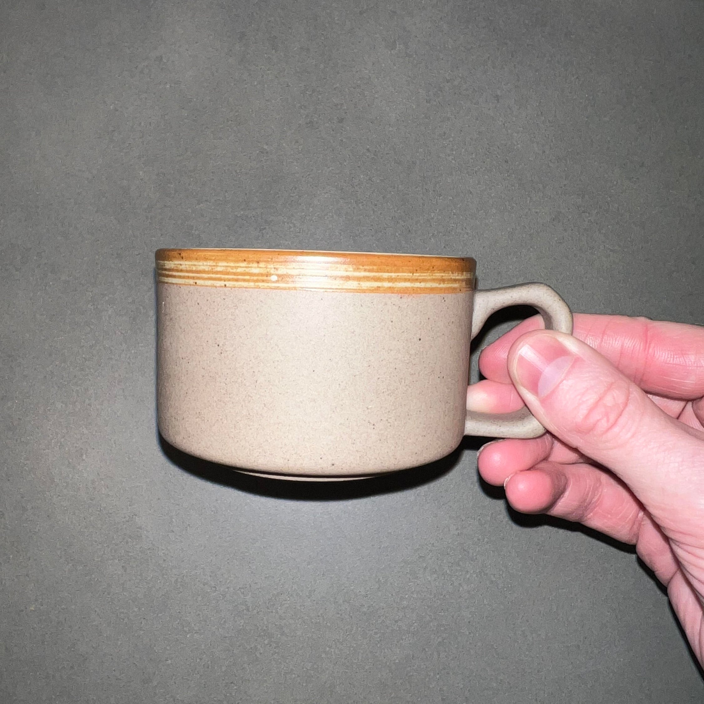 Retro Japanese Stoneware Coffee Cup & Saucer Set 170ml, Ceramic Stylish ...