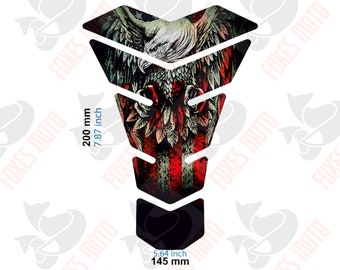 Bear Universal 3D Tank Pad Sticker Decal for Motorcycle or Trike ...