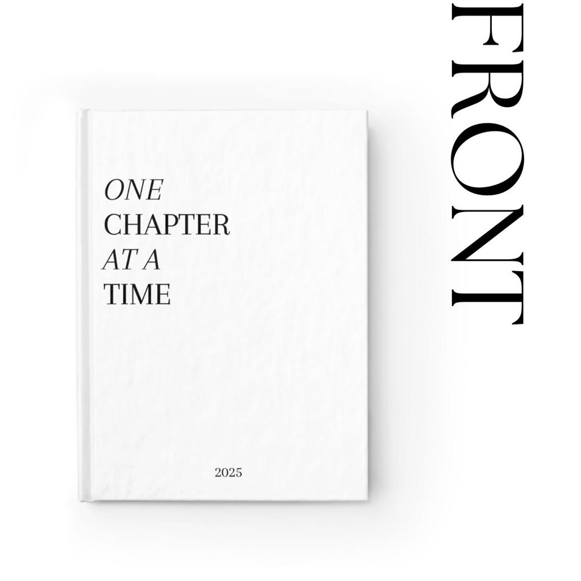 Journal - Ruled Line One Chapter at A Time Diary Journal Planner ...