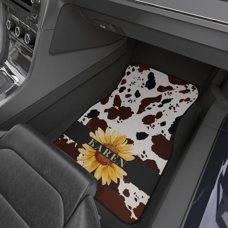 Custom Car Mats | Personalized Auto Floor Decor, Vehicle Lover Gift - Etsy