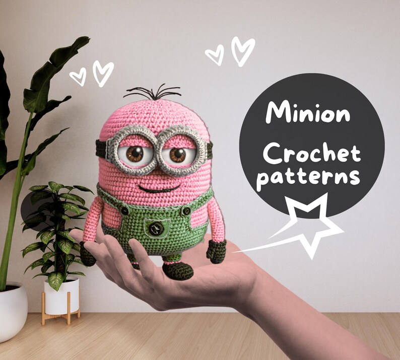 Minion Crochet Pattern Pdf Amigurumi Easter Plush Minion Tutorial ...