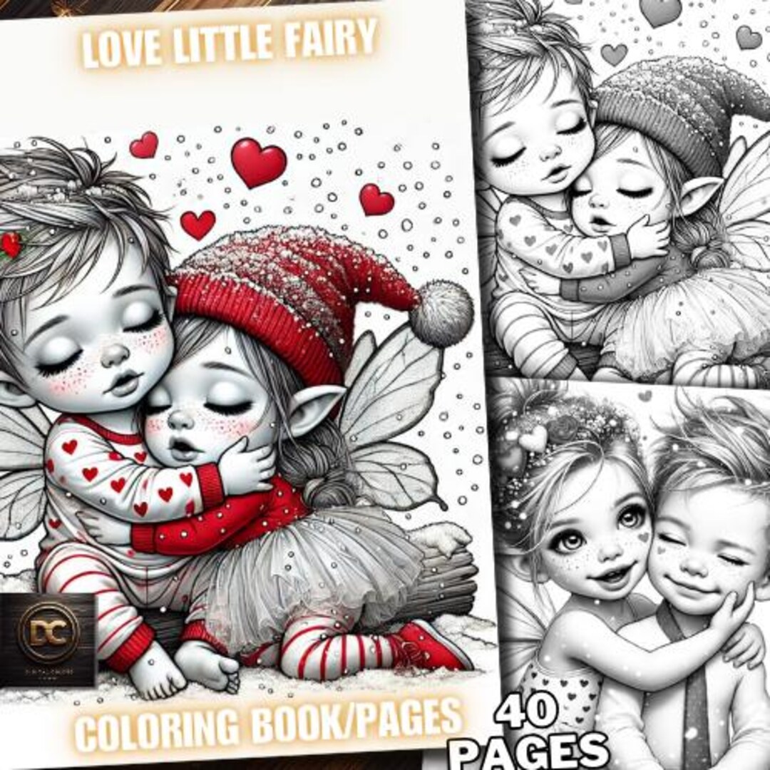 40 Valentines Coloring Pages, Valentine’s Day Coloring Book, Valentines ...