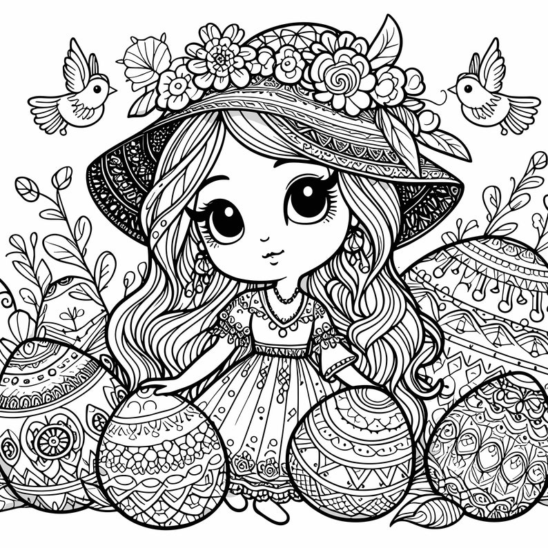 100 Colorig Book, Coloring Pages, Download, Printable, Digital, Bible ...
