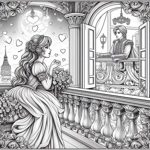 60 Princess Coloring, Coloring Pages, Book, Sheet, Fairy Tale ...
