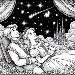 60 Princess Coloring, Coloring Pages, Book, Sheet, Fairy Tale ...
