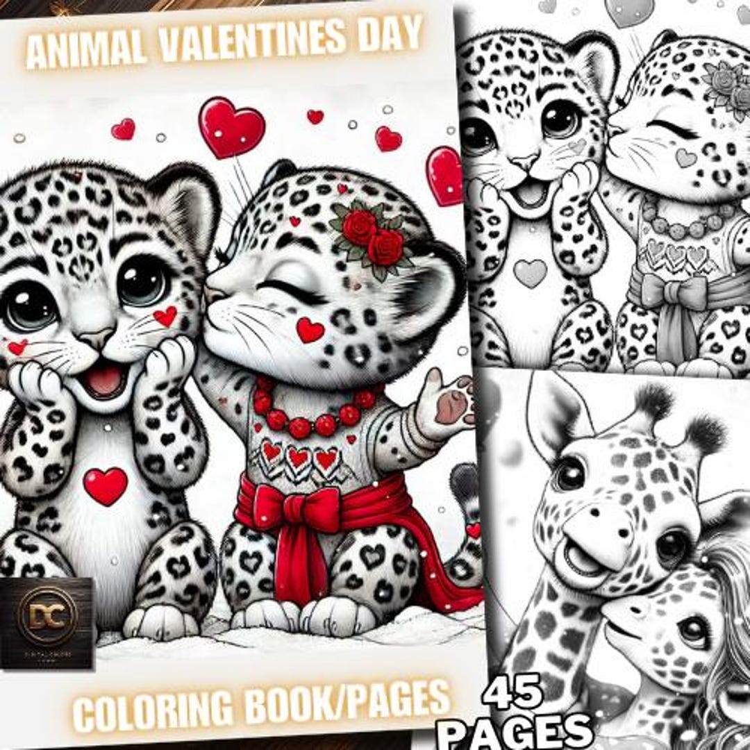 45 Valentines Coloring Pages, Valentine’s Day Coloring Book Valentines ...