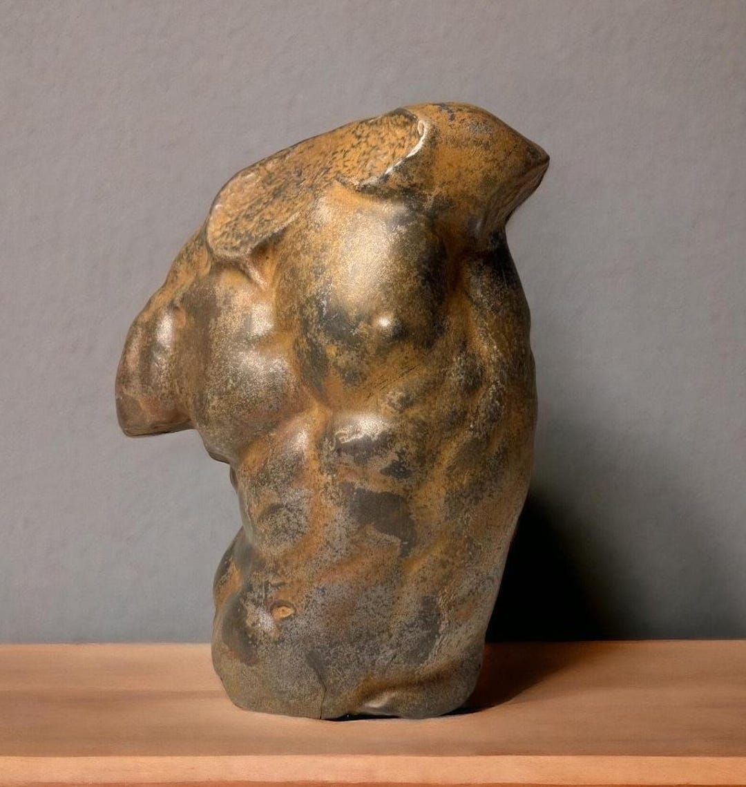 Gaddi Torso, Plaster Sculpture, Ancient Greek Statue - Etsy