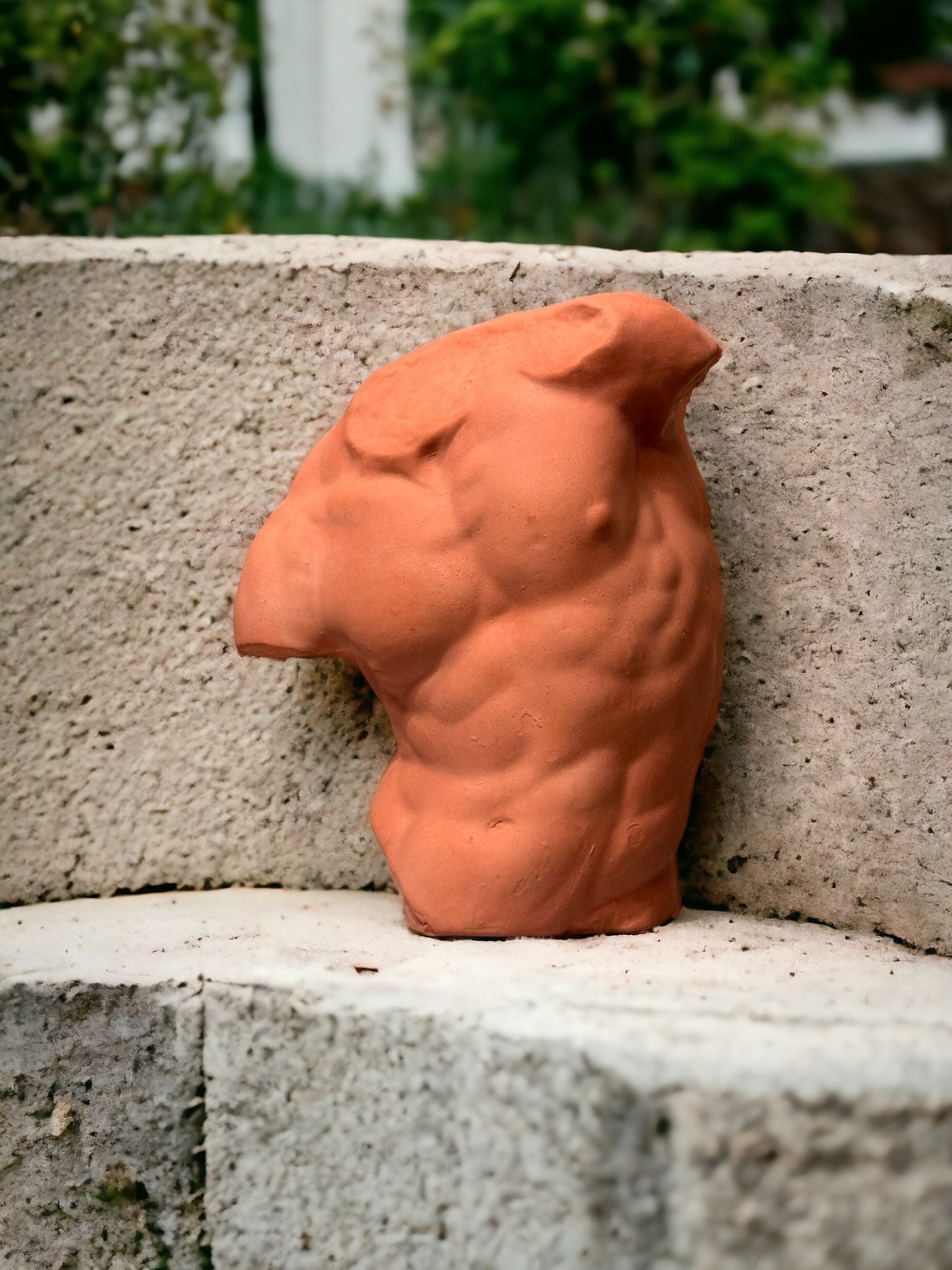 Terracotta Gaddi Torso Statue, Male Torso Sculpture, Classical ...