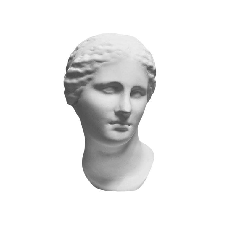 Goddess Venus Statue, Plaster Venus Bust Sculpture, Classical Greek ...