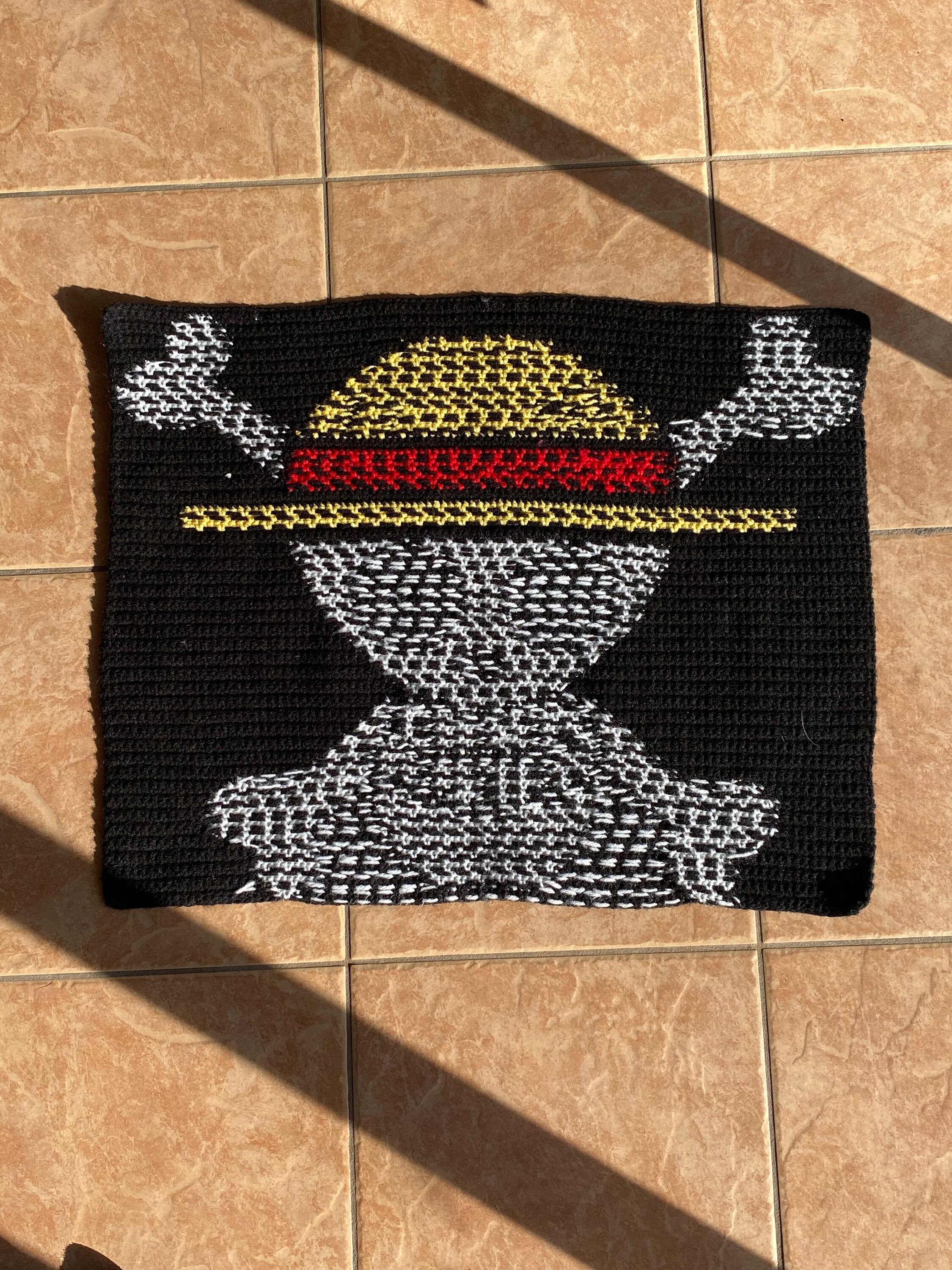 Straw Hat Jolly Roger Tapestry Crochet Pattern - Etsy