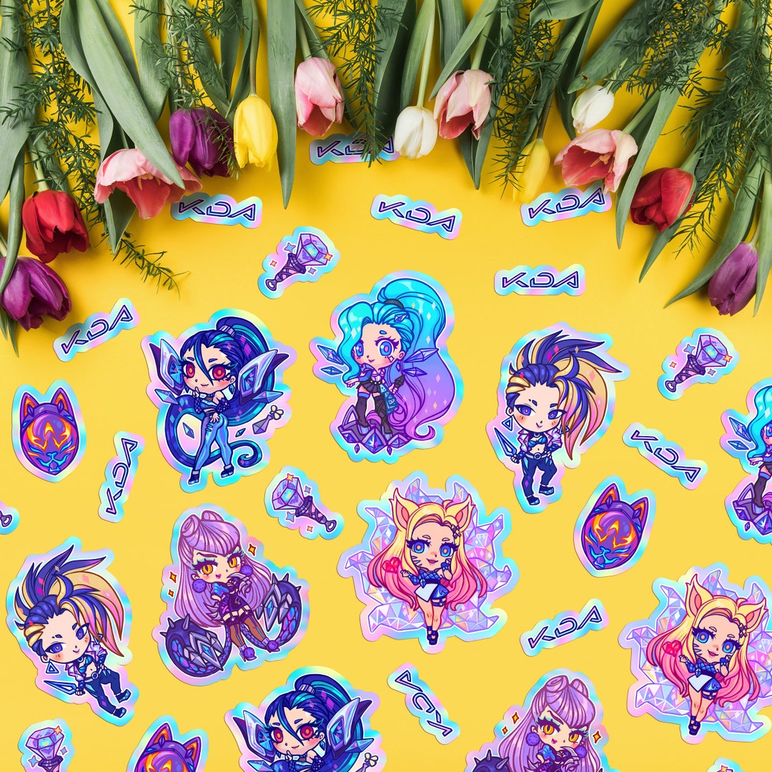 KDA All Star - Stickers Set - Etsy
