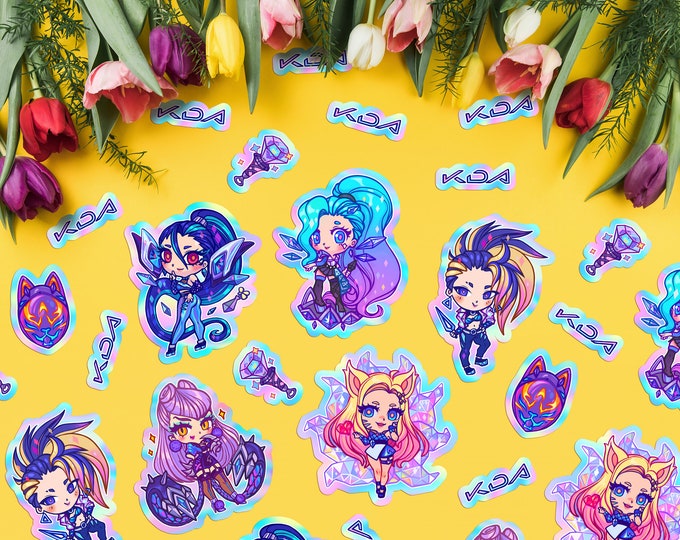 KDA All Star - Stickers Set - Etsy