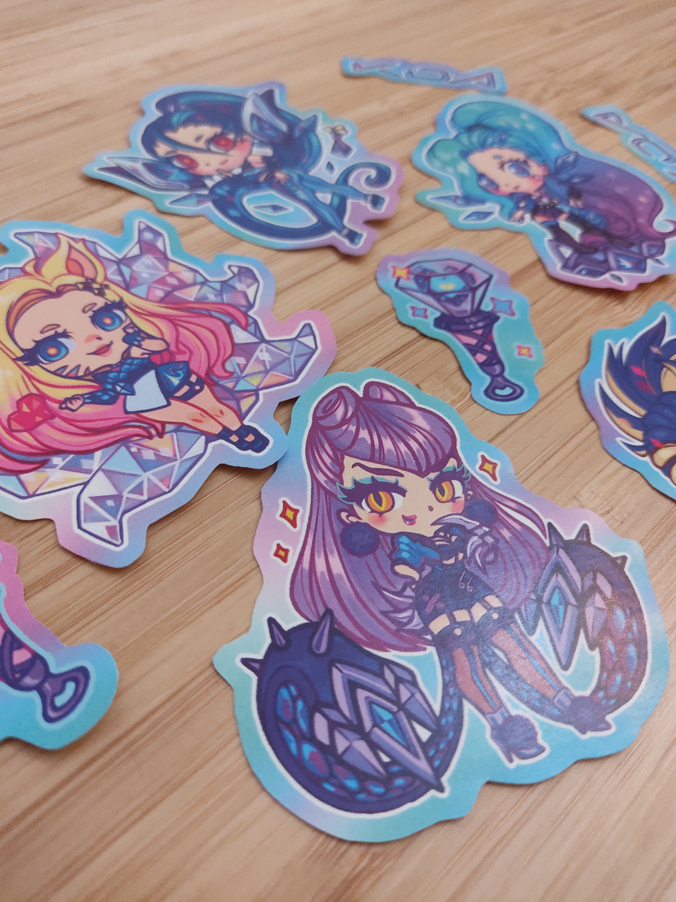 KDA All Star Stickers Set - Etsy