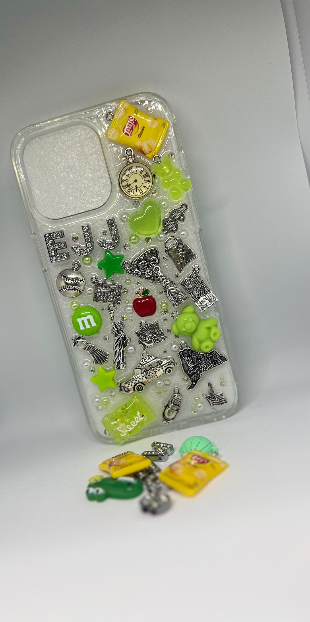Customized Handmade Junk Case for iPhone customize Color & Name - Etsy