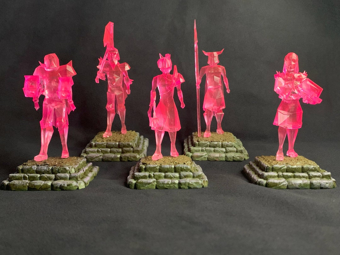 Osrs/runescape - Barrows Brothers Display Set - Etsy