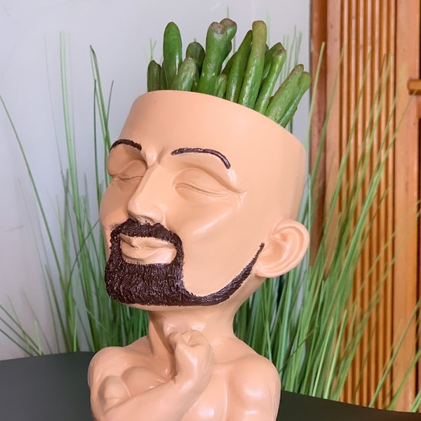 Face Planter Pot - Etsy