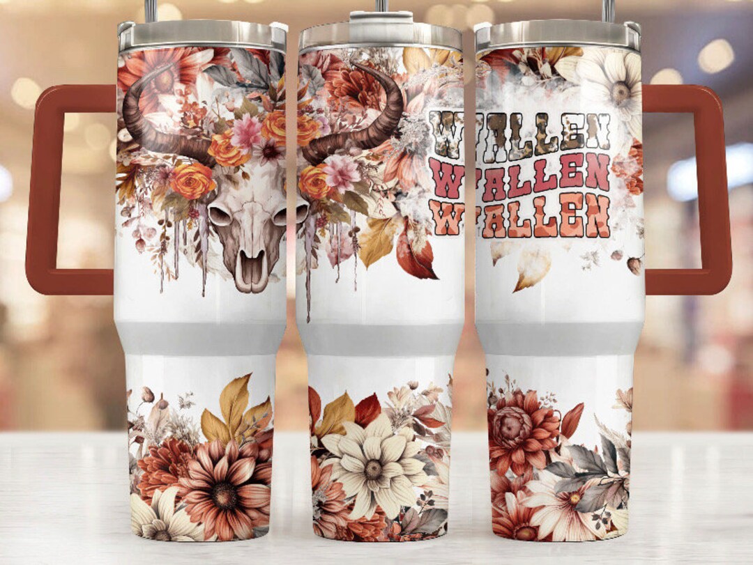 Boho-morgan Wallen 40oz Stanley Dupe - Etsy