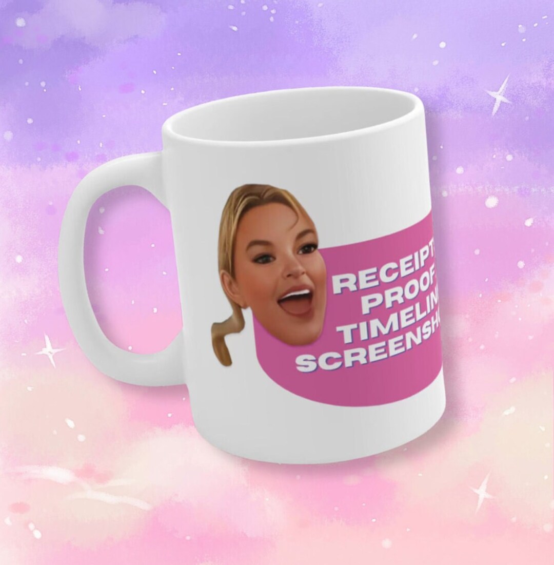 Heather Gay Mug | Gay Receipts Proof Timeline Screenshots | RHSLC - Etsy