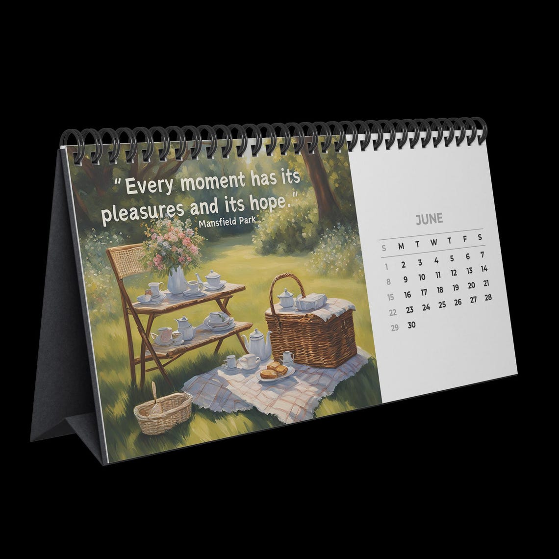 Jane Austen Desktop Calendar -- Fun Quotes and Beautiful Artwork for ...