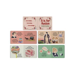 A is for Austen -- Jane Austen Themed Alphabet Board Book for Children ...