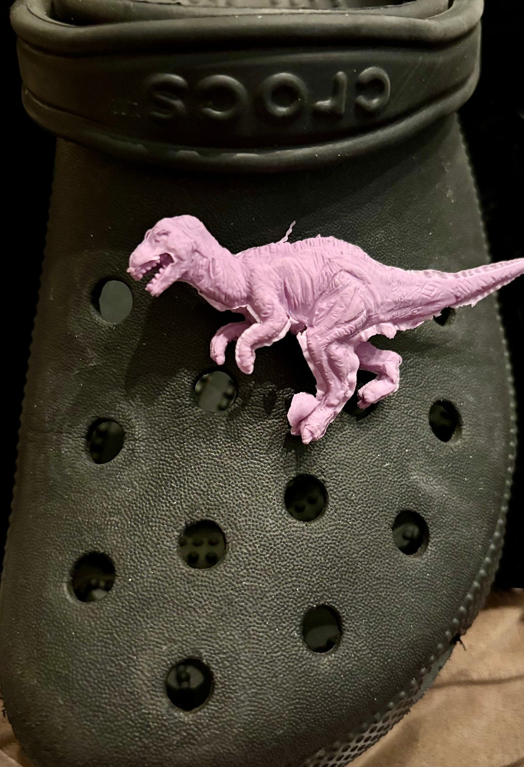 Dinosaur Croc Buttons (set of 2) - Etsy