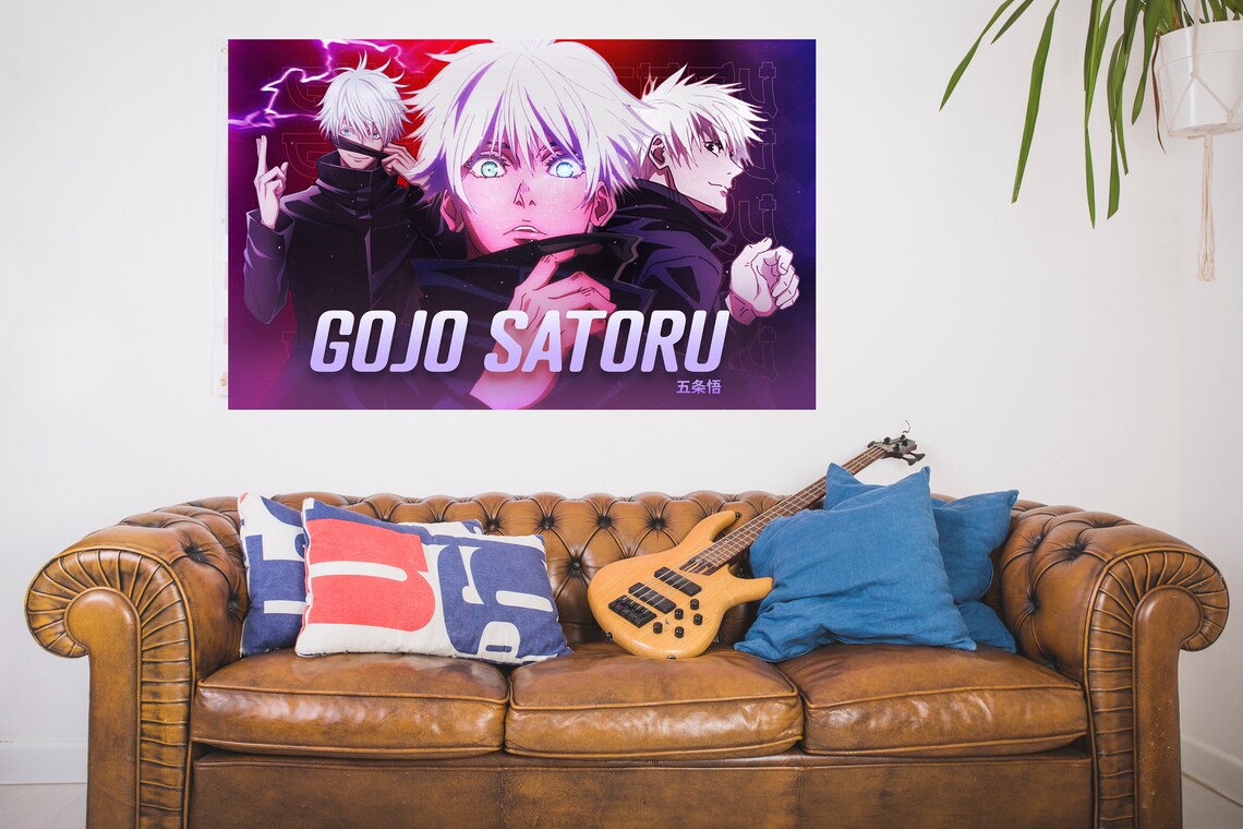 Gojo Satoru Jujutsu Kaisen Anime Flag for Dorm Rooms - Etsy Canada