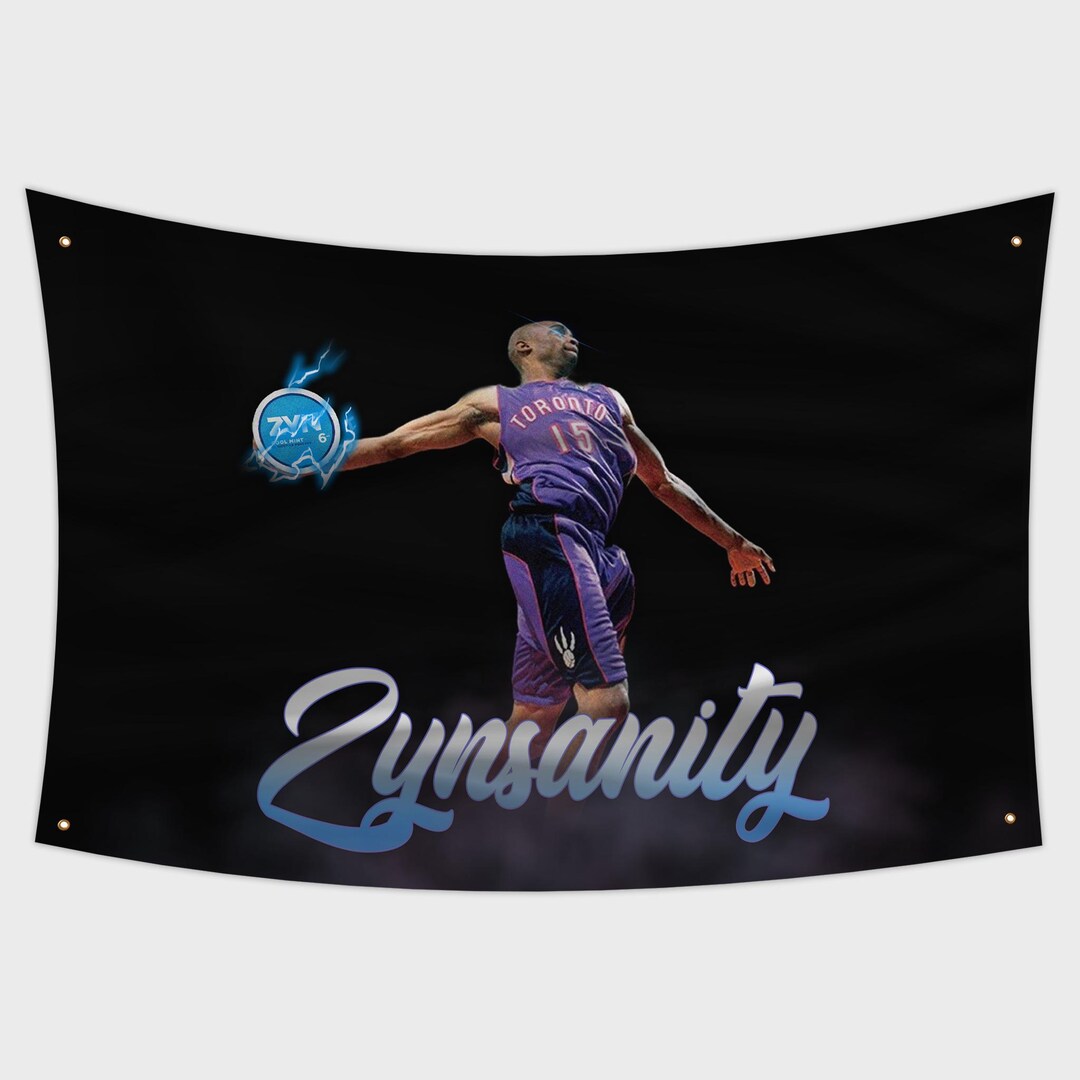 Zynsanity Vince Carter Dunking Zyn College Dorm Room Flag - Etsy