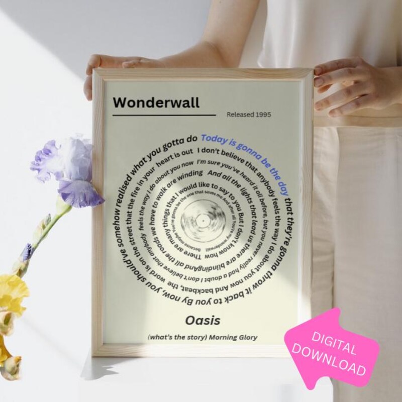 Wonderwall - Etsy