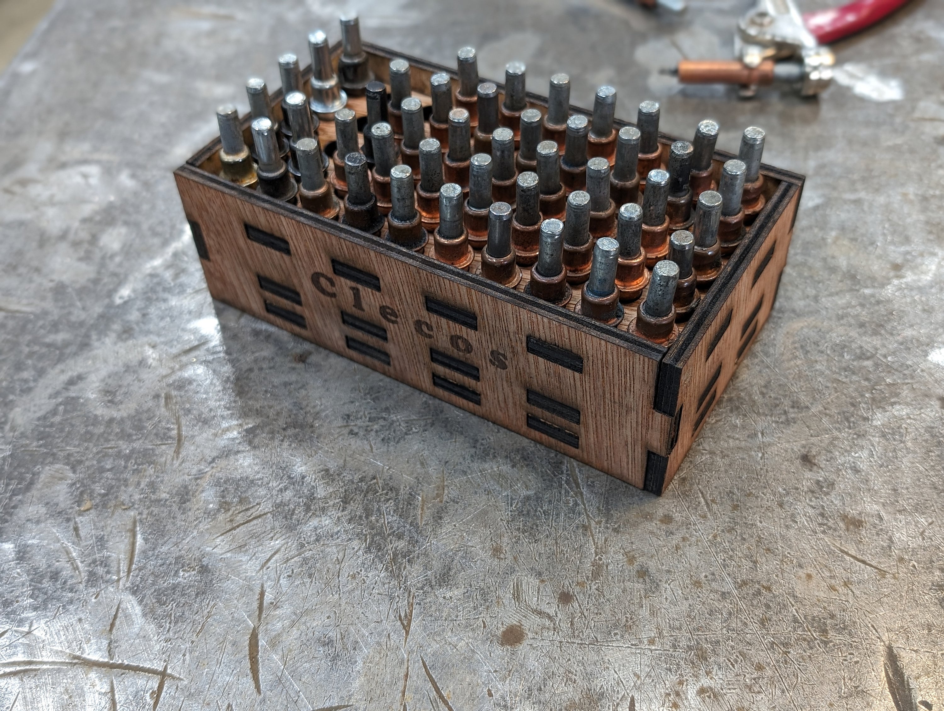 Cleco Holder, Tool Organization, Metal Working Tool, Guy Gifts, Fathers ...