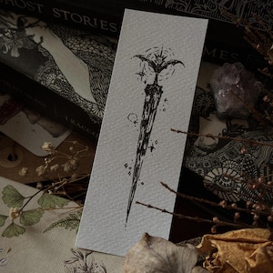 Sword Bookmarks, Reader Gifts, Bookish Gifts, Dark Aesthetic, Dark ...