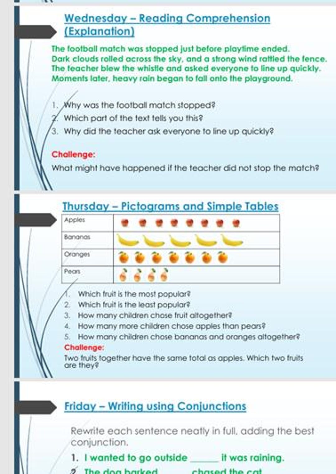 Year 3 Morning Work – 6 Weeks | No-prep English & Maths | UK Curriculum ...