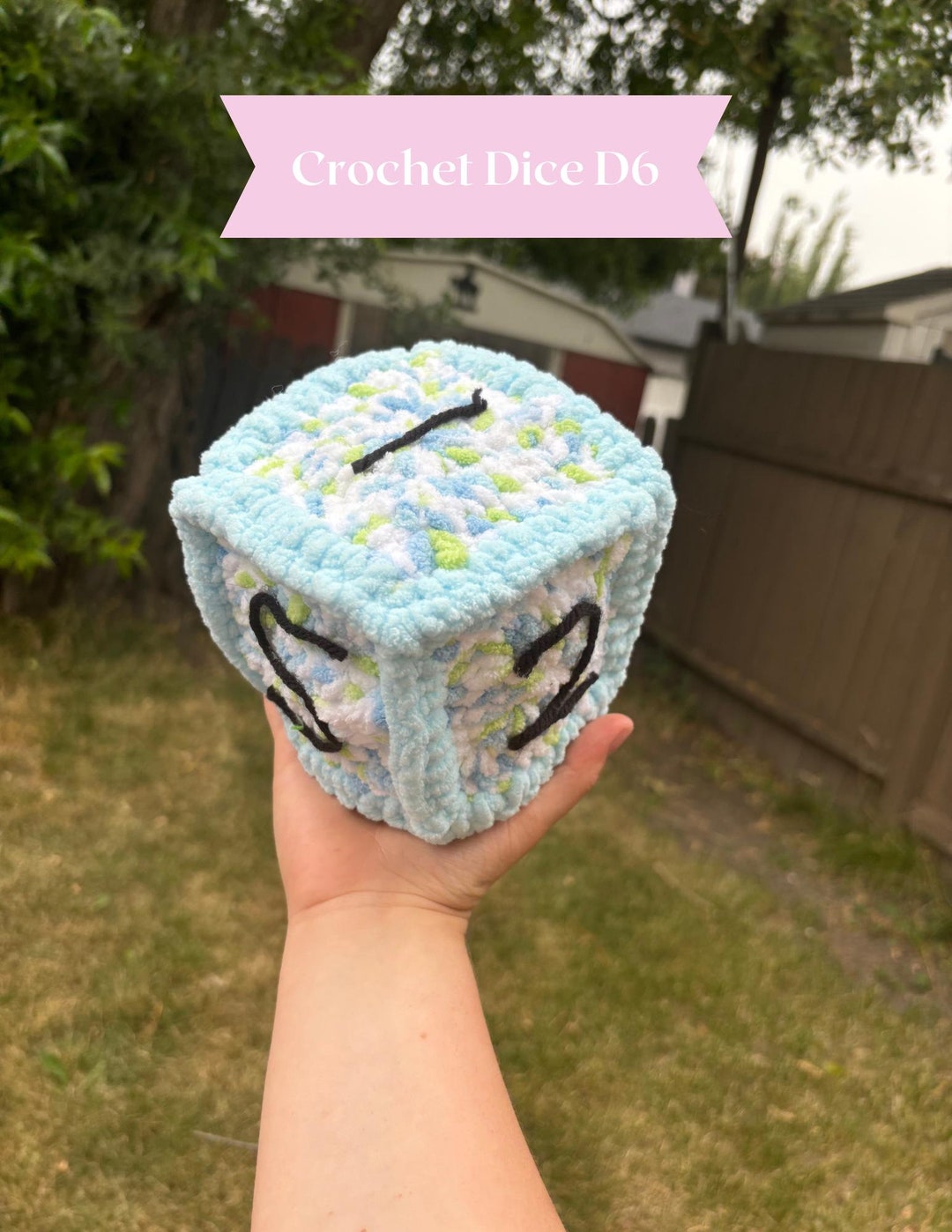 D6 Dice Crochet Pattern - Etsy