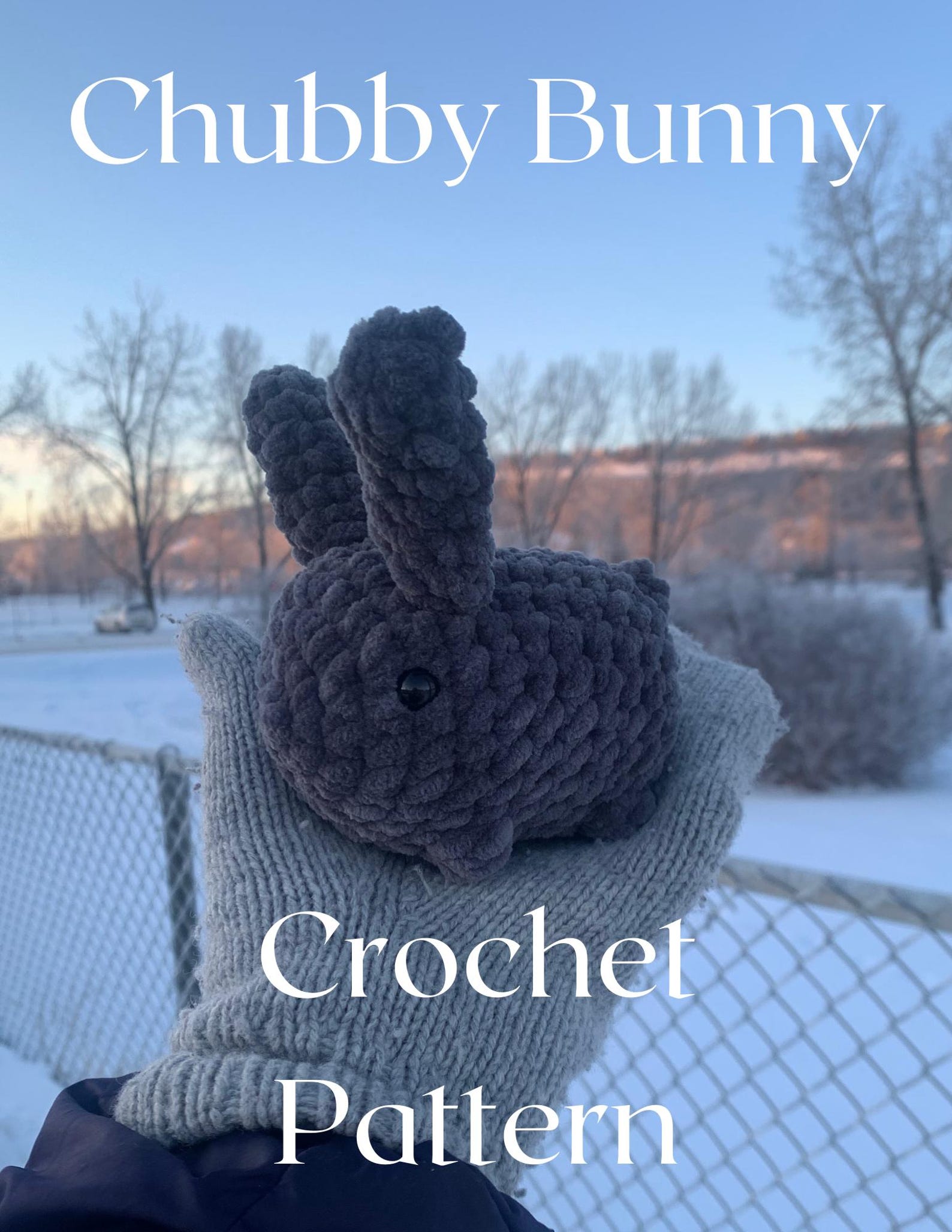 Chubby Bunny Crochet Pattern - Etsy